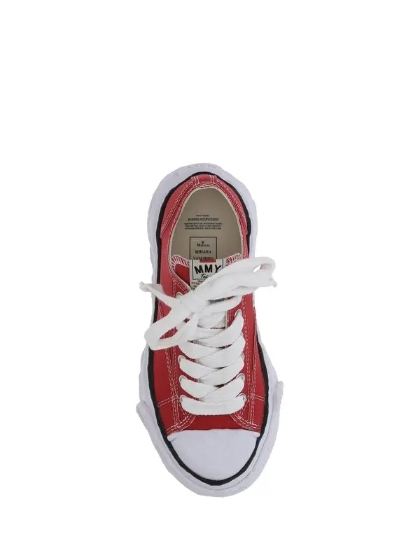 Mihara Yasuhiro Peterson 23 Canvas Sneakers - Red