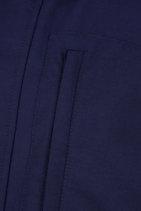 Brunello Cucinelli Navy Blue Jacket - Multicolor