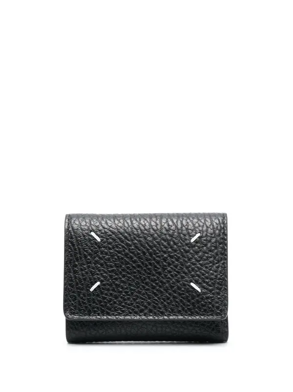 MAISON MARGIELA Four Stitches Leather Wallet - Black