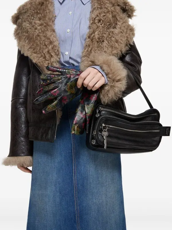 Acne Studios Camero Party Leather Shoulder Bag