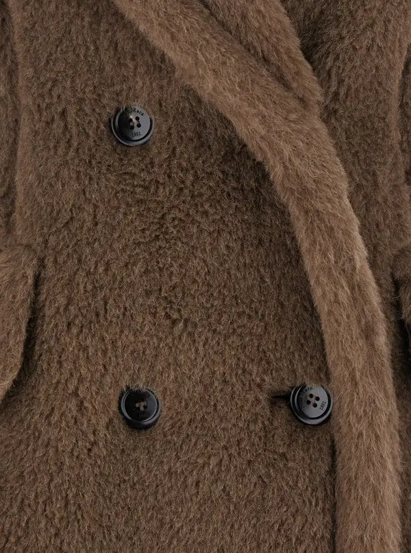 Max Mara Sleeveless Coat With Wide Lapels - Multicolor