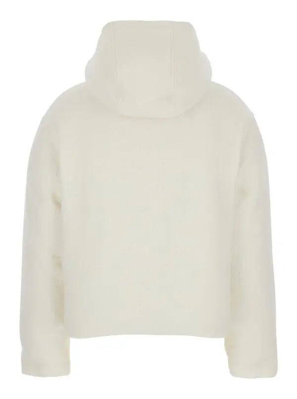Gucci Wool Bomber Jacket With Logo Lettering