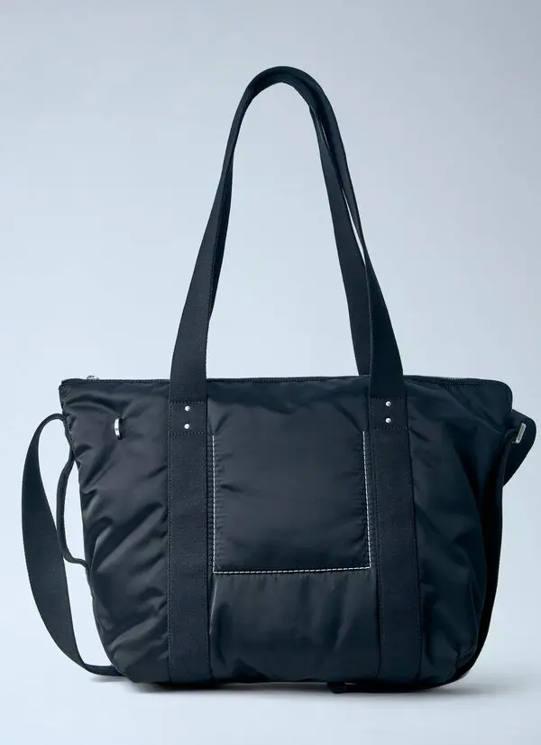 Rick Owens Convertible Nylon Tote Bag