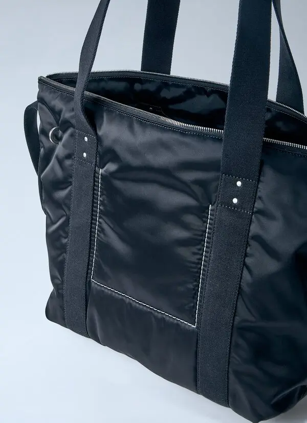 Rick Owens Convertible Nylon Tote Bag
