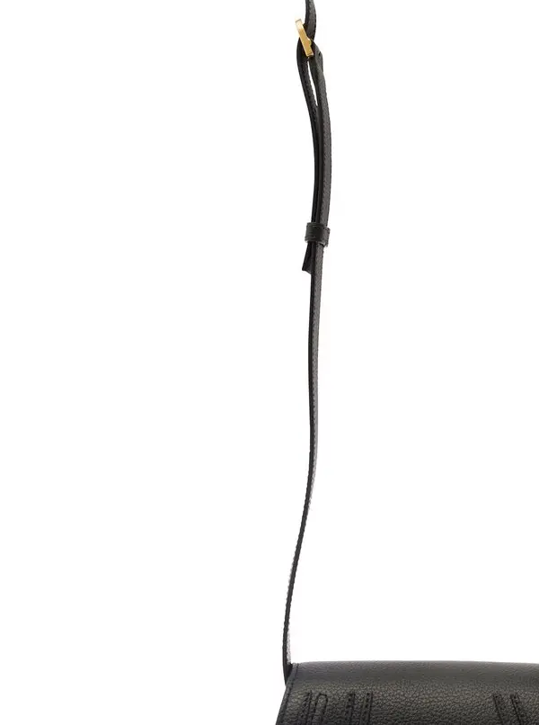 Chloé Small Marcie Leather Crossbody Bag - Black