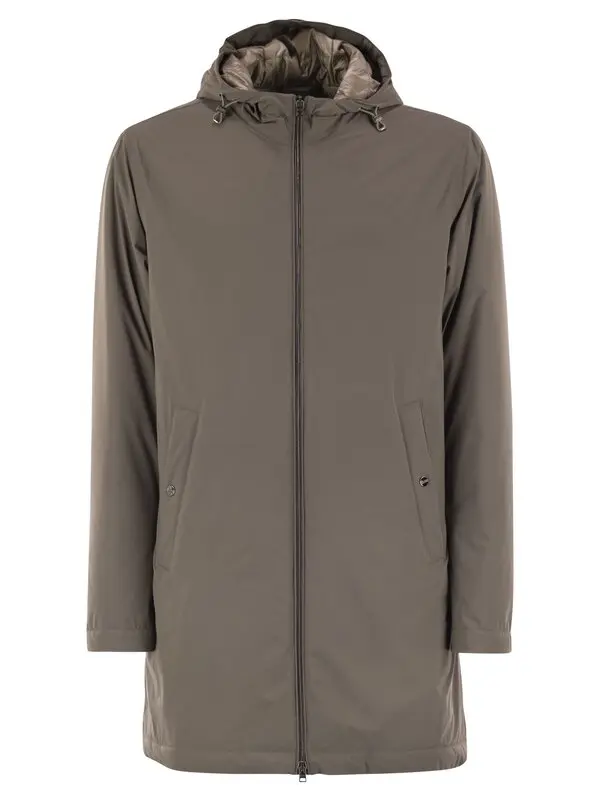 Herno Long Nylon Jacket - Multicolor