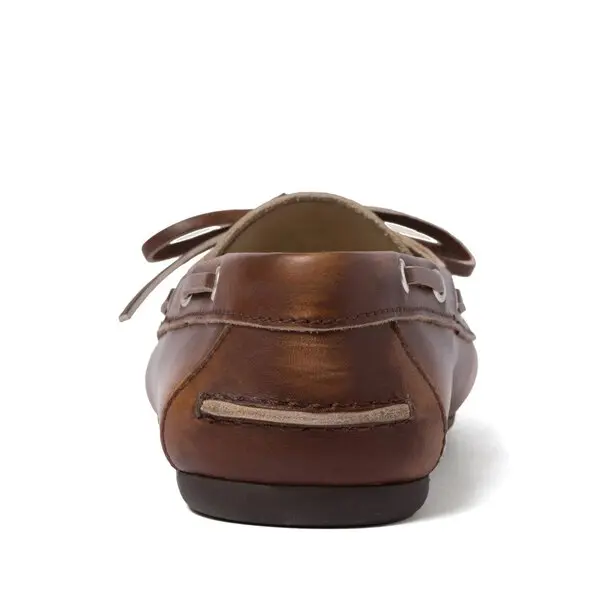 Miu Miu Embossed Logo Suede Loafers - Brown
