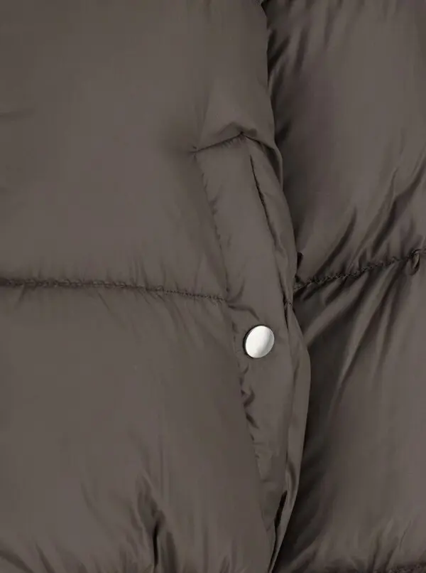 Rick Owens Cropped Down Jacket With Hood - Multicolor
