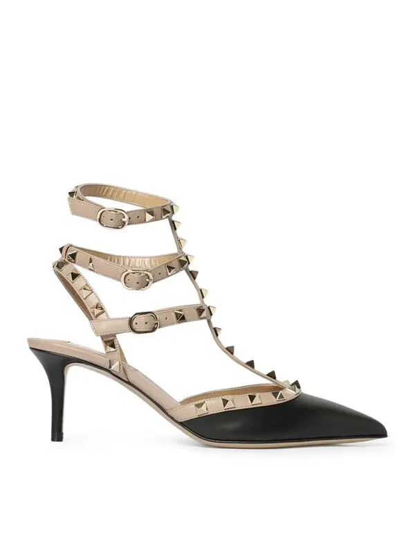 Valentino Garavani Rockstud Leather Pumps - Multicolor