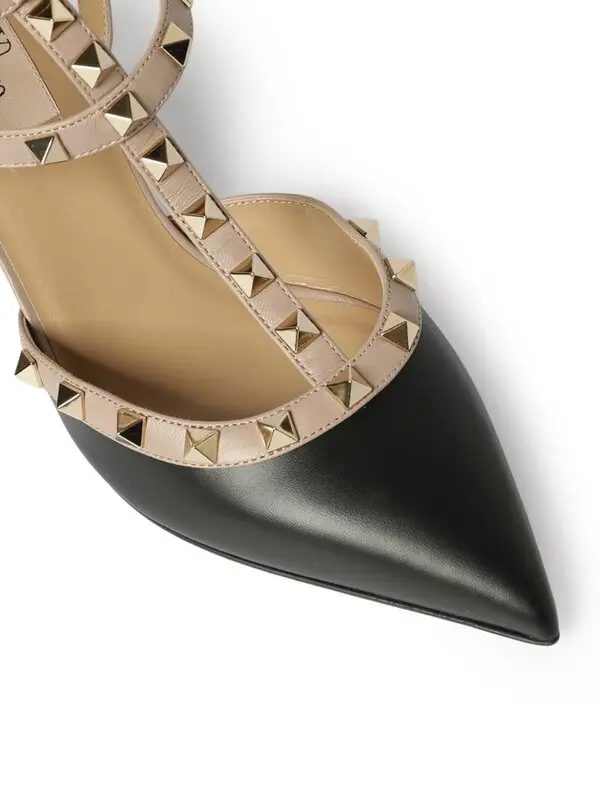 Valentino Garavani Rockstud Leather Pumps - Multicolor