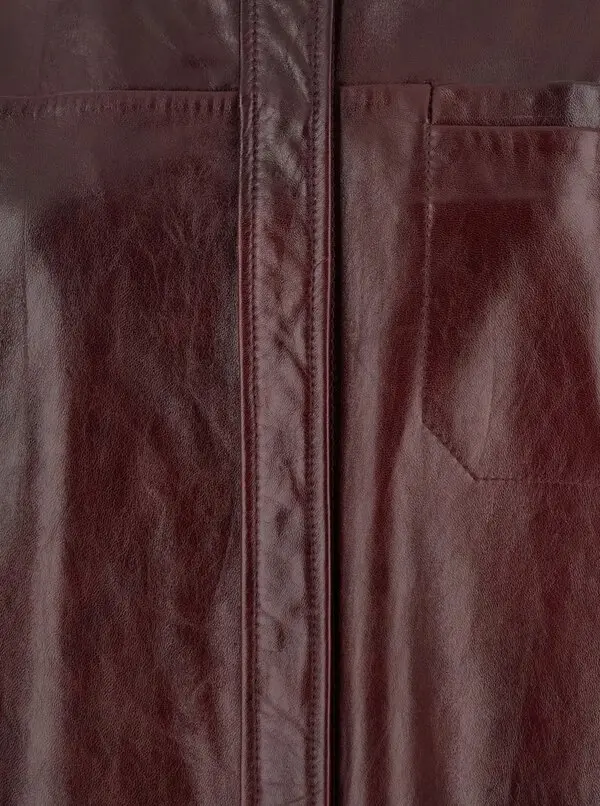 Sportmax Leather Jacket - Multicolor