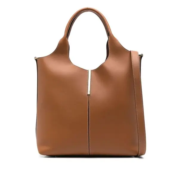 TOD'S Tote Bag In Ochre - Brown