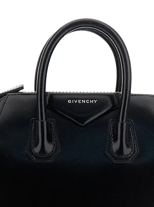 Givenchy Antigona Leather Handbag - Black
