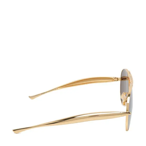Bottega Veneta Aviator Sunglasses - Gold