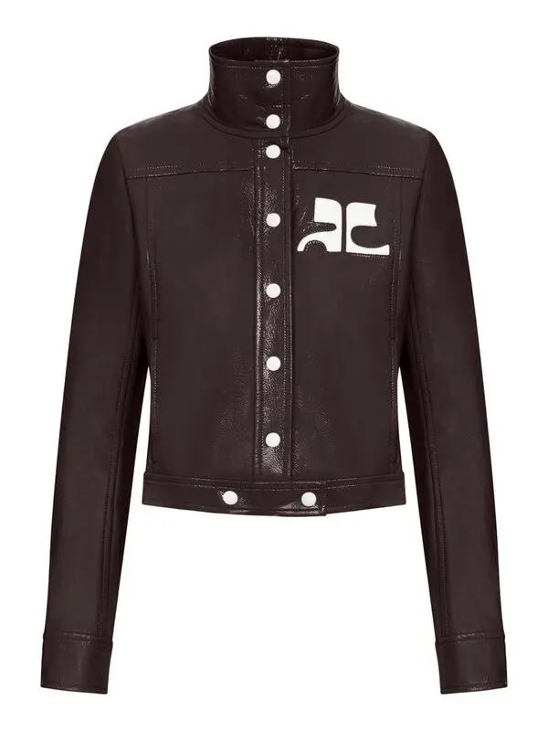 COURREGES Courrèges Re-edition Vinyl Jacket - Multicolor