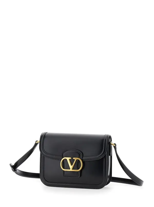 Valentino Garavani 9to5 Crossbody Bag With Vlogo Detail - Black
