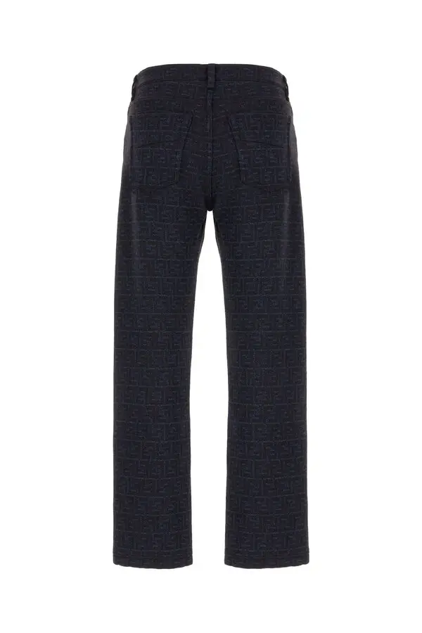 Fendi Monogrammed Jeans - Multicolor