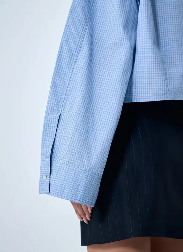 Our Legacy Balloon Shirt Classic Collar Cotton Poplin Button-down