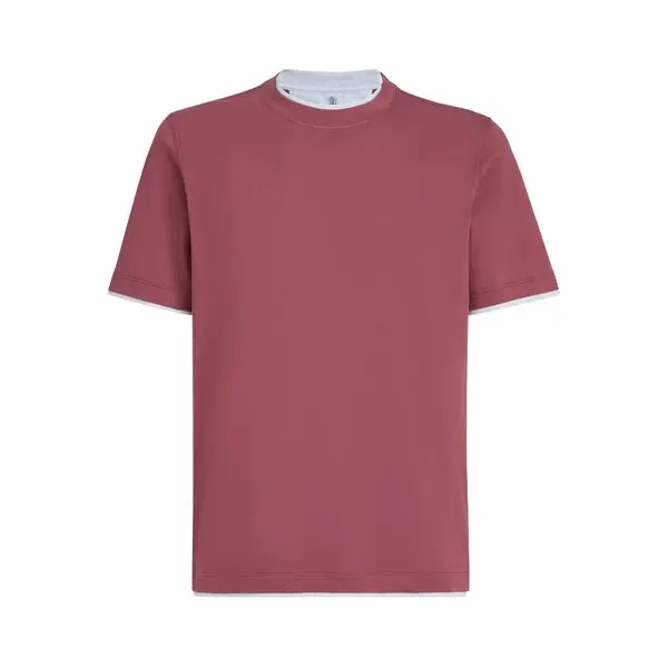 Brunello Cucinelli T-shirts & Vests T-shirts - Red