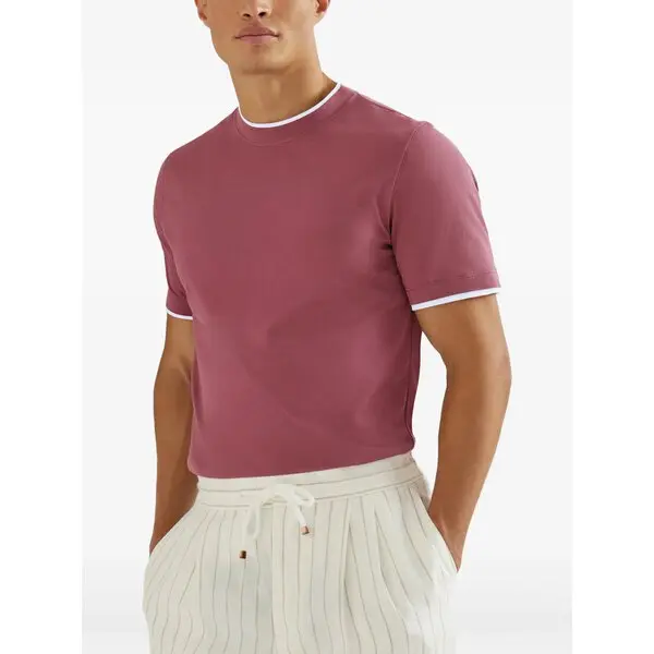 Brunello Cucinelli T-shirts & Vests T-shirts - Red