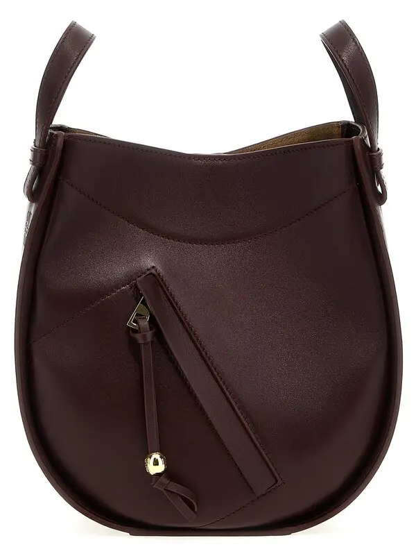 Loewe Hammock Slice Crossbody Bag In Calf Leather