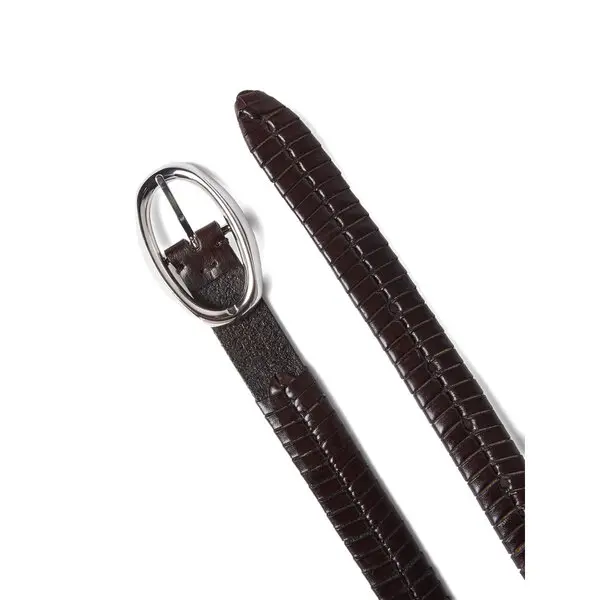 Brunello Cucinelli Braided Suede Belt