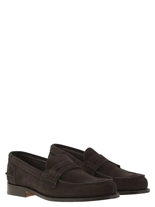 Church's Pembrey Suede Moccasin - Brown