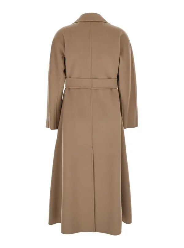 Max Mara Virgin Wool Coat - Multicolor