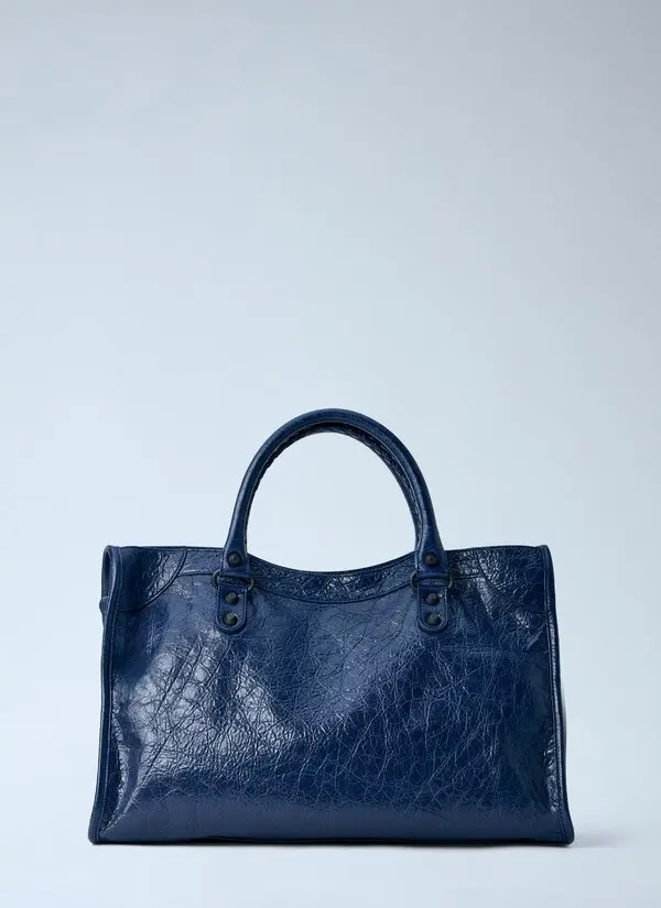 Balenciaga Le City Medium Handbag - Blue