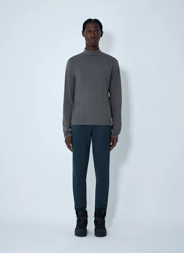 RIER Long Sleeve Wool Turtleneck Sweater
