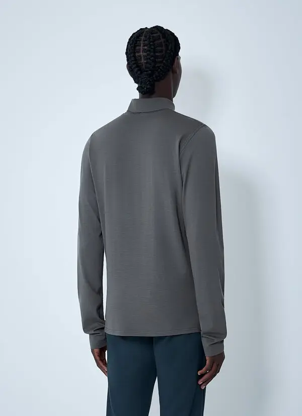 RIER Long Sleeve Wool Turtleneck Sweater