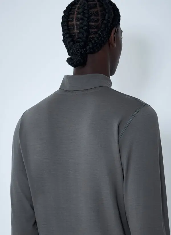 RIER Long Sleeve Wool Turtleneck Sweater