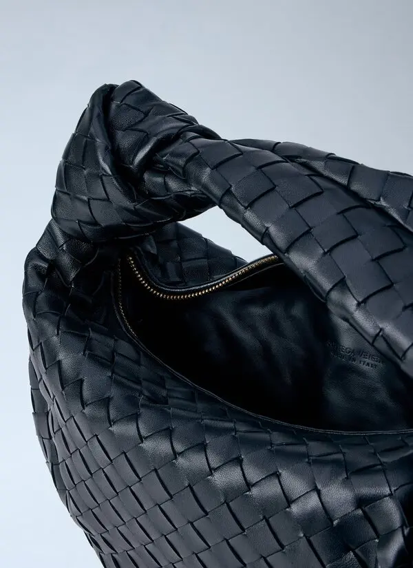 Bottega Veneta Teen Jodie Handbag - Black