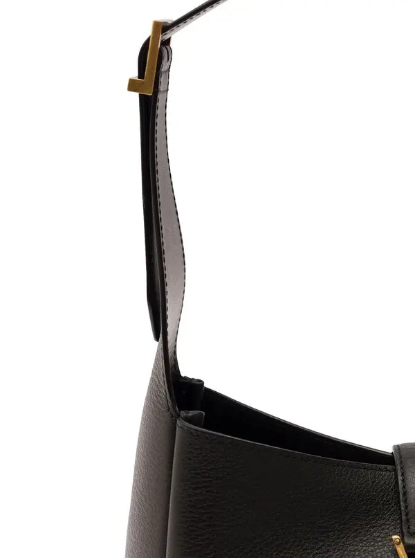 Saint Laurent Le 5 À 7' Cassandre Plate Shoulder Bag - Multicolor