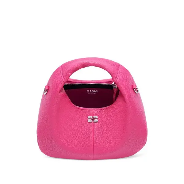 GANNI Satchel Bag With Detachable Shoulder Strap
