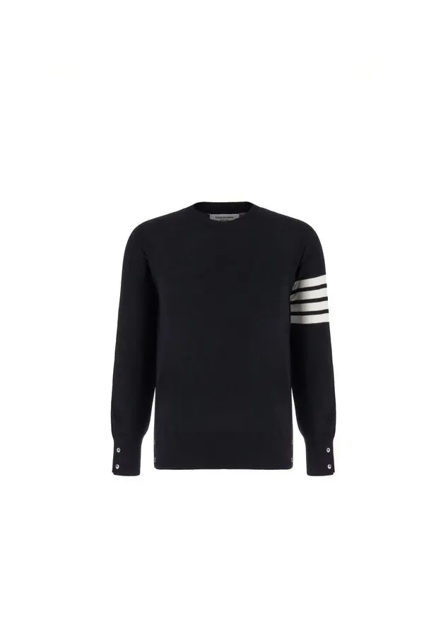 Thom Browne Crew Neck Long Sleeve Knitwear