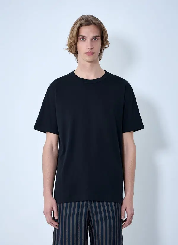 Dries Van Noten Cotton Jersey T-shirt - Black