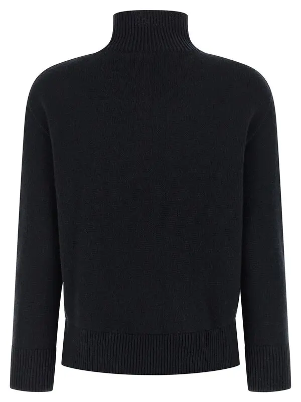 Max Mara Quercia Cashmere Turtleneck Sweater - Blue