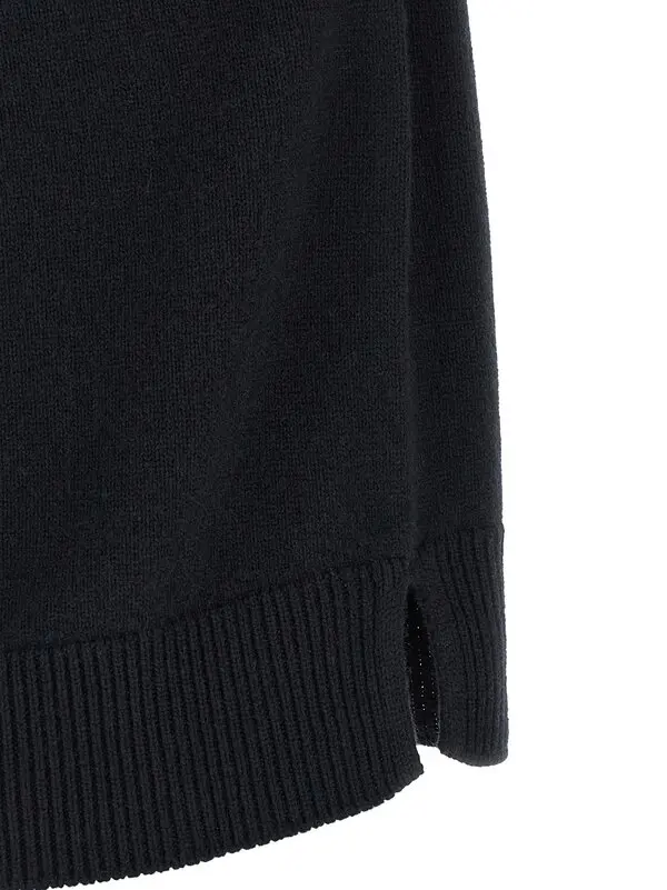 Max Mara Quercia Cashmere Turtleneck Sweater - Blue