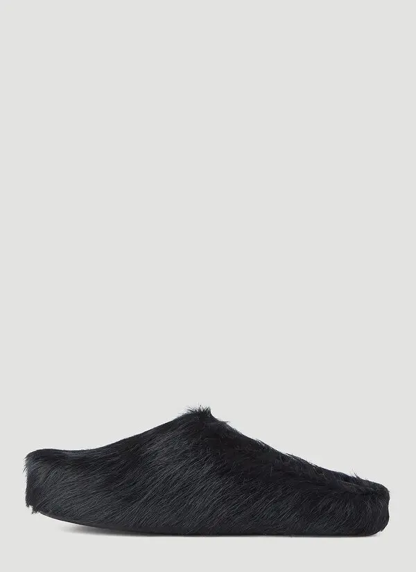 Marni Fussbett Long Haired Mules