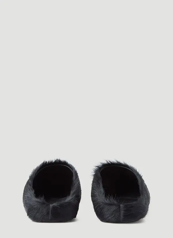 Marni Fussbett Long Haired Mules