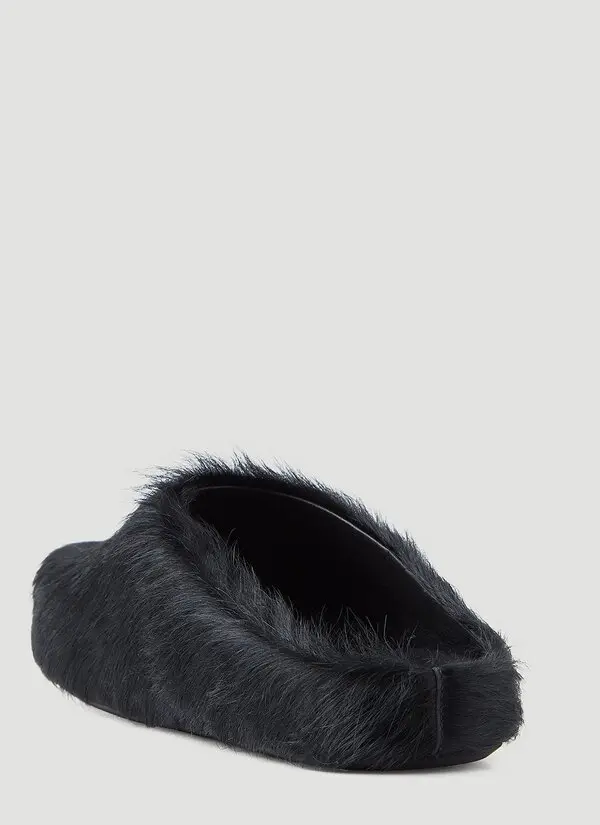 Marni Fussbett Long Haired Mules