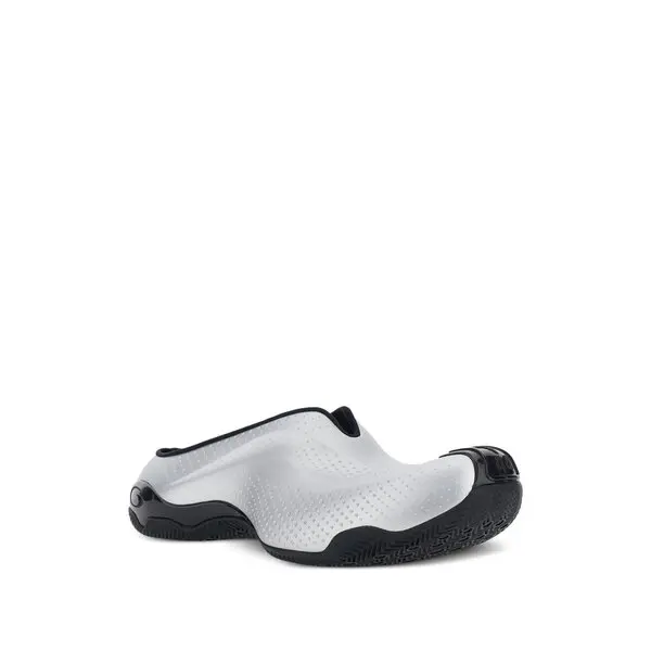 Balenciaga Slip-on Perforated Trainers - Gray