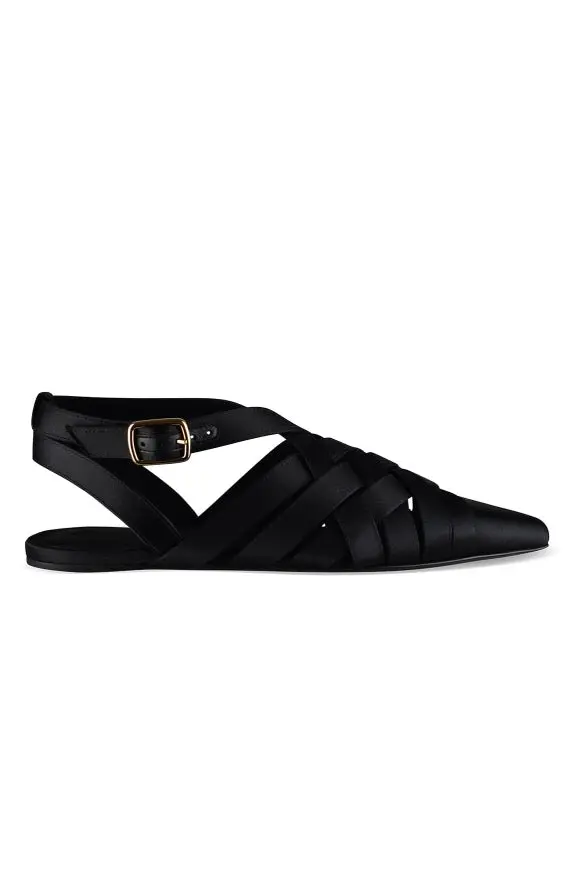 Loro Piana Silene Ballerinas - Black