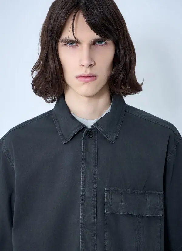 Stone Island Short-sleeve Cotton Shirt