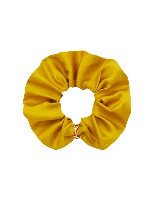 Saint Laurent Cassandre Silk Hairband - Multicolor