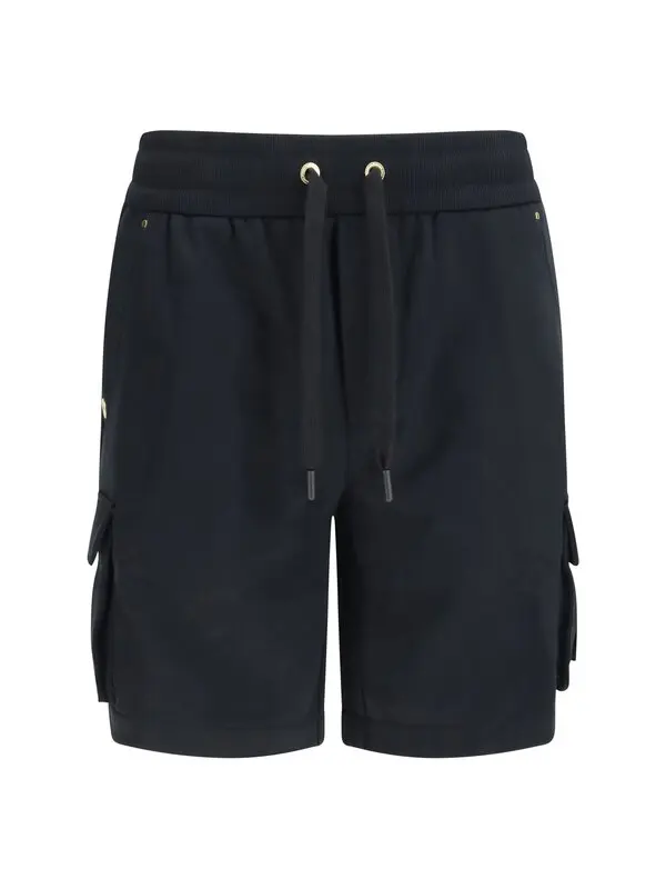 Moose Knuckles Hartsfield Cargo Shorts - Black