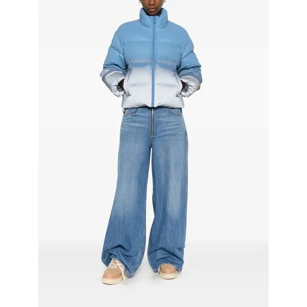 Alexander Wang Wide-leg Zip-front Jeans