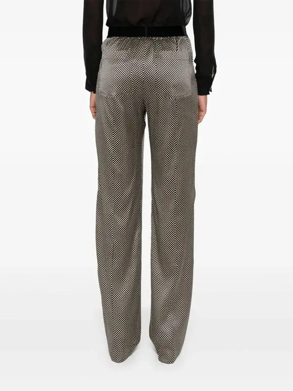TOM FORD Polka Dot Signature Silk Pajama Pants - Multicolor