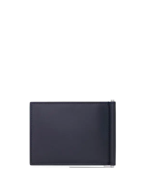 Saint Laurent Bill Clip Wallet In Smooth Leather